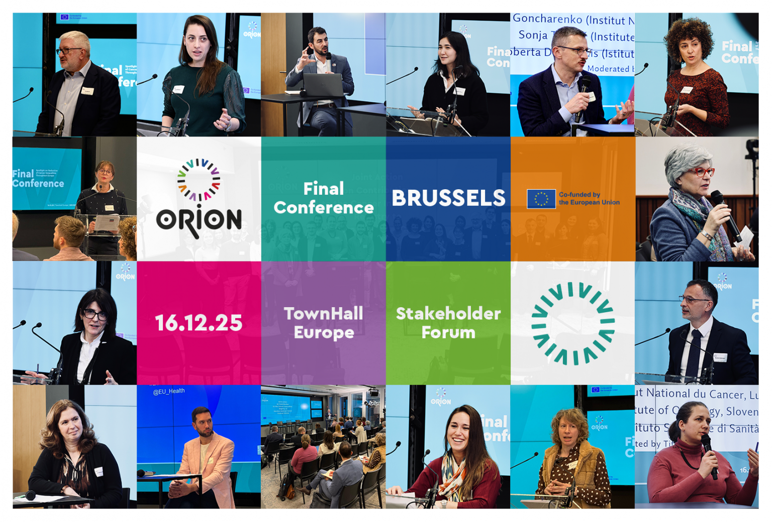 Inspiring Day in Brussels- Stakeholder Forum & Final Conference - Orion ...